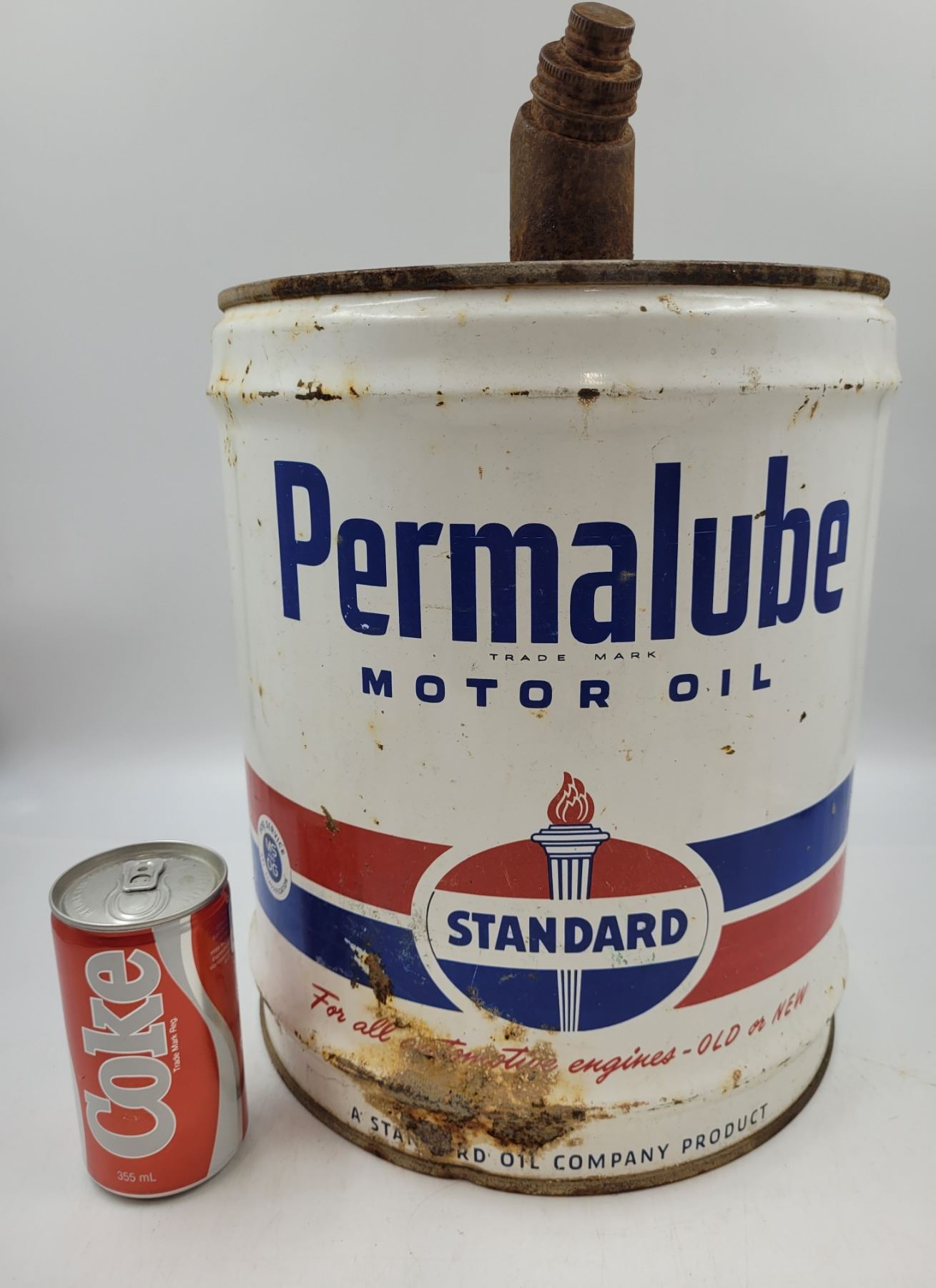 Vintage Permalube Oil Can