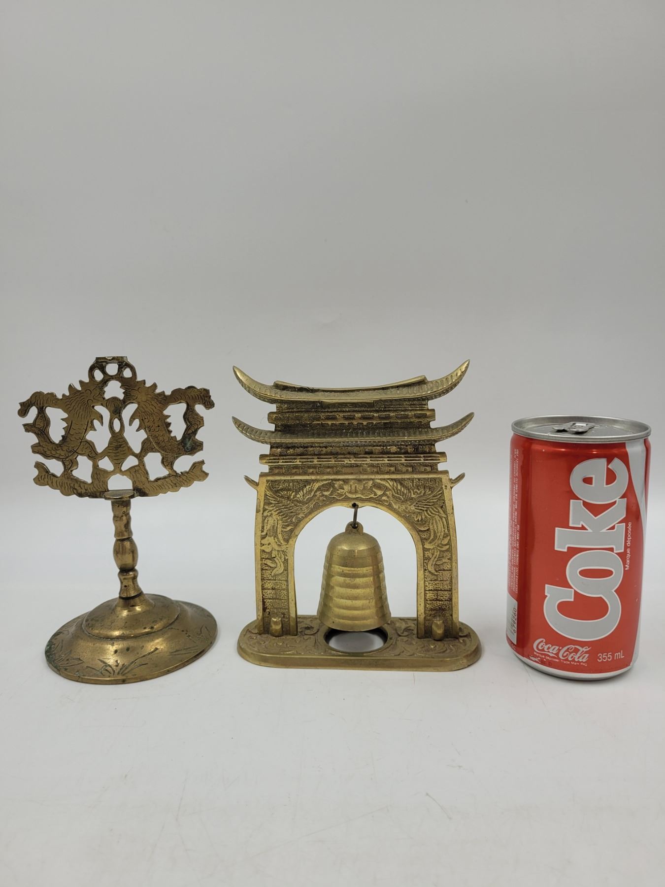 Vintage Brass Chinese Pieces