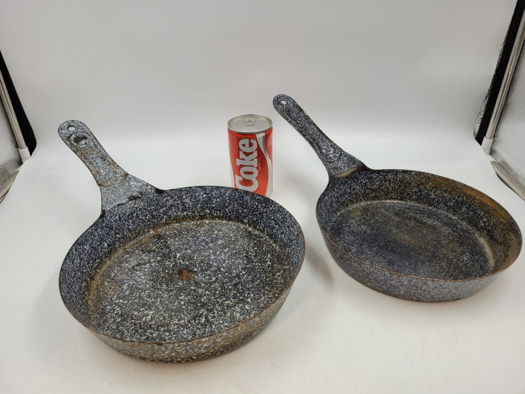 Vintage Graniteware Pans