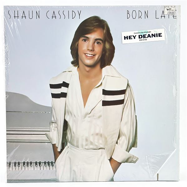 Shaun Cassidy Born Late Vinyl Lp Record Album