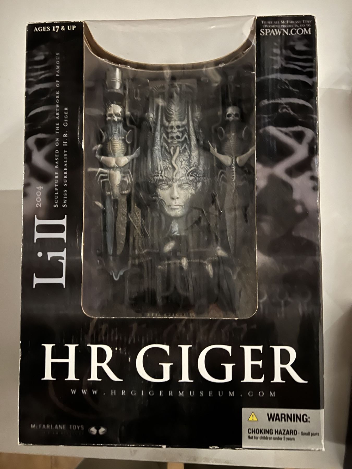 2004 RARE HR GIGER Li II Sculpture McFarlane Grail Piece from HR Giger ...