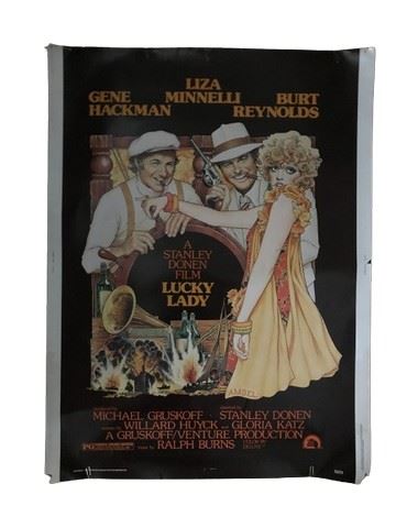 Lucky Lady Numbered Movie Poster