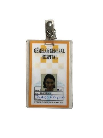 Bulletproof Traci Flynn (Kristen Wilson) ID Badge Movie Props