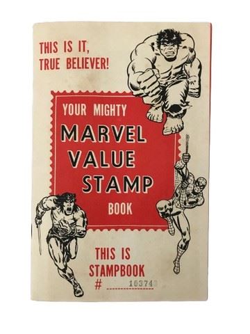 The Mighty Marvel Value Stamp Book - Rare