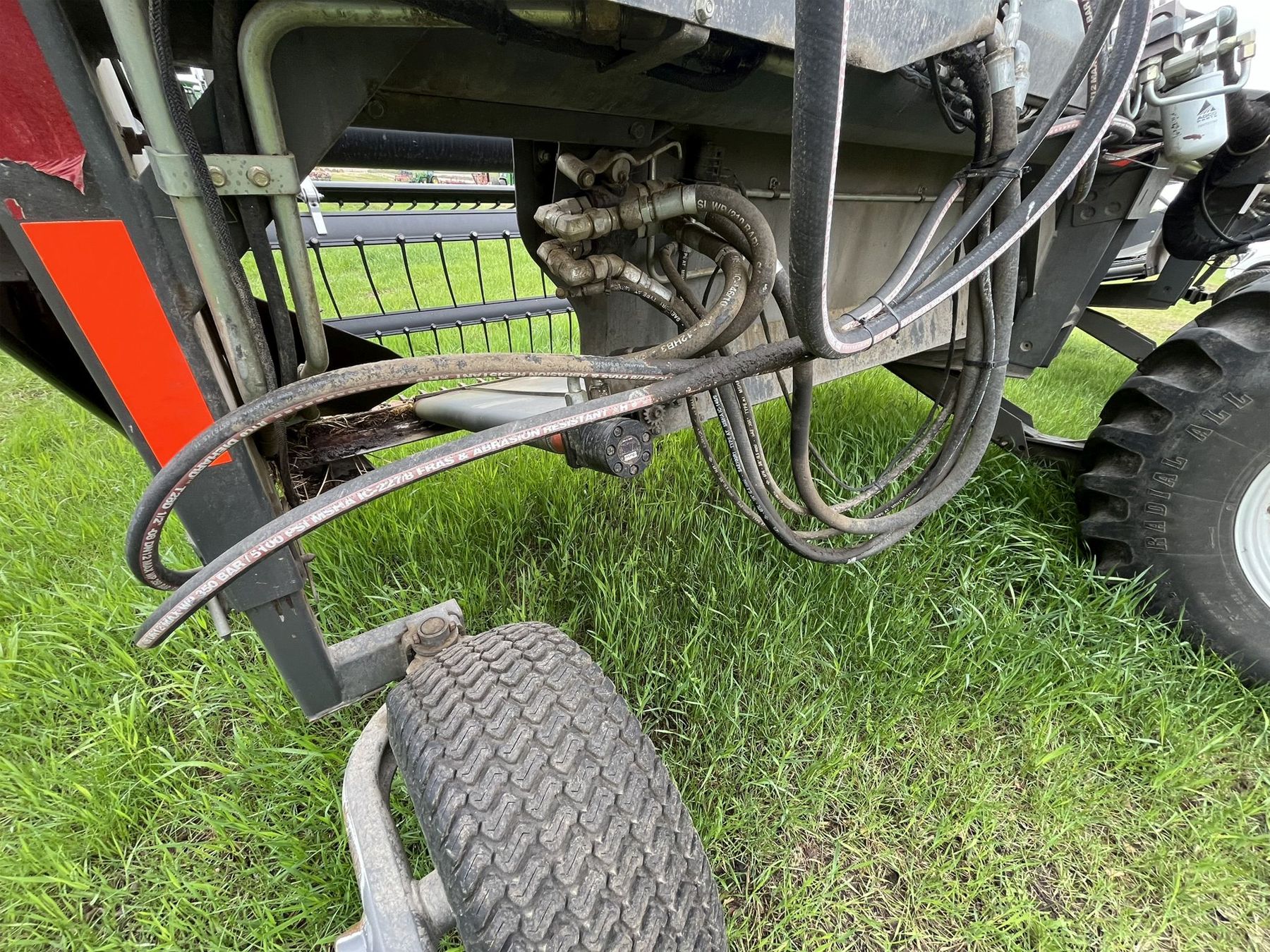 2008 Massey Ferguson 9430 Swather with MF 5200 251 Header. 1698 Hrs. S ...