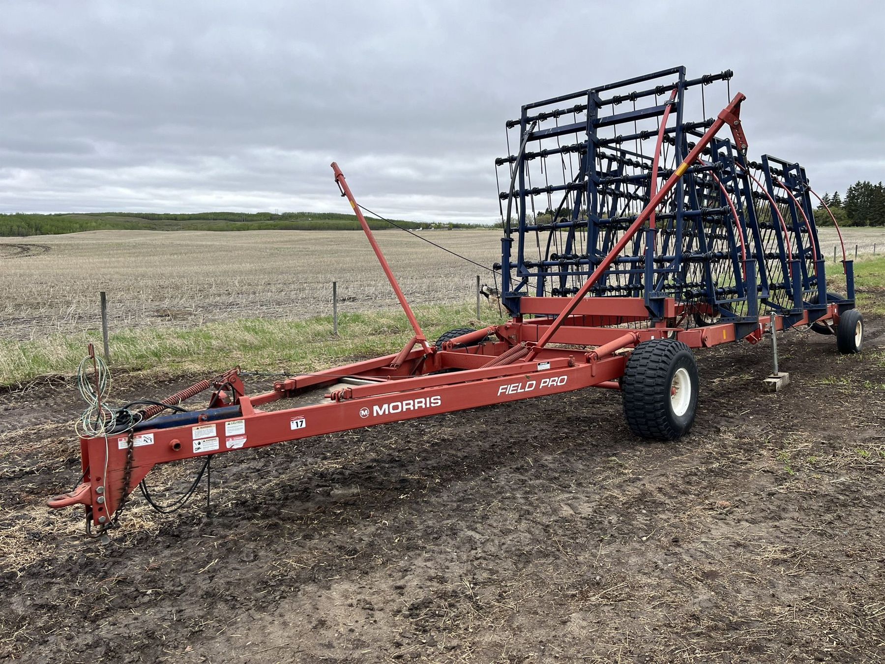 Morris Field Pro Harrows, 50ft Bourgault Tines with Carbide Tips (recent)