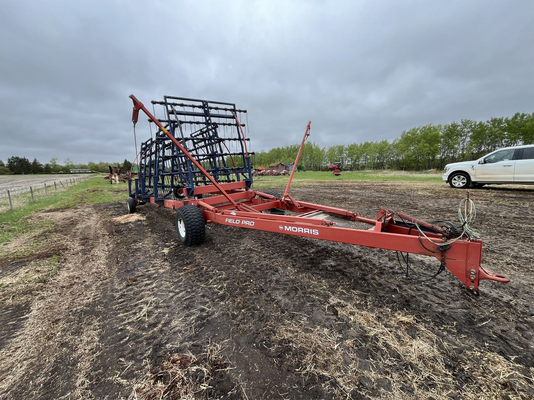 Morris Field Pro Harrows, 50ft Bourgault Tines with Carbide Tips (recent)