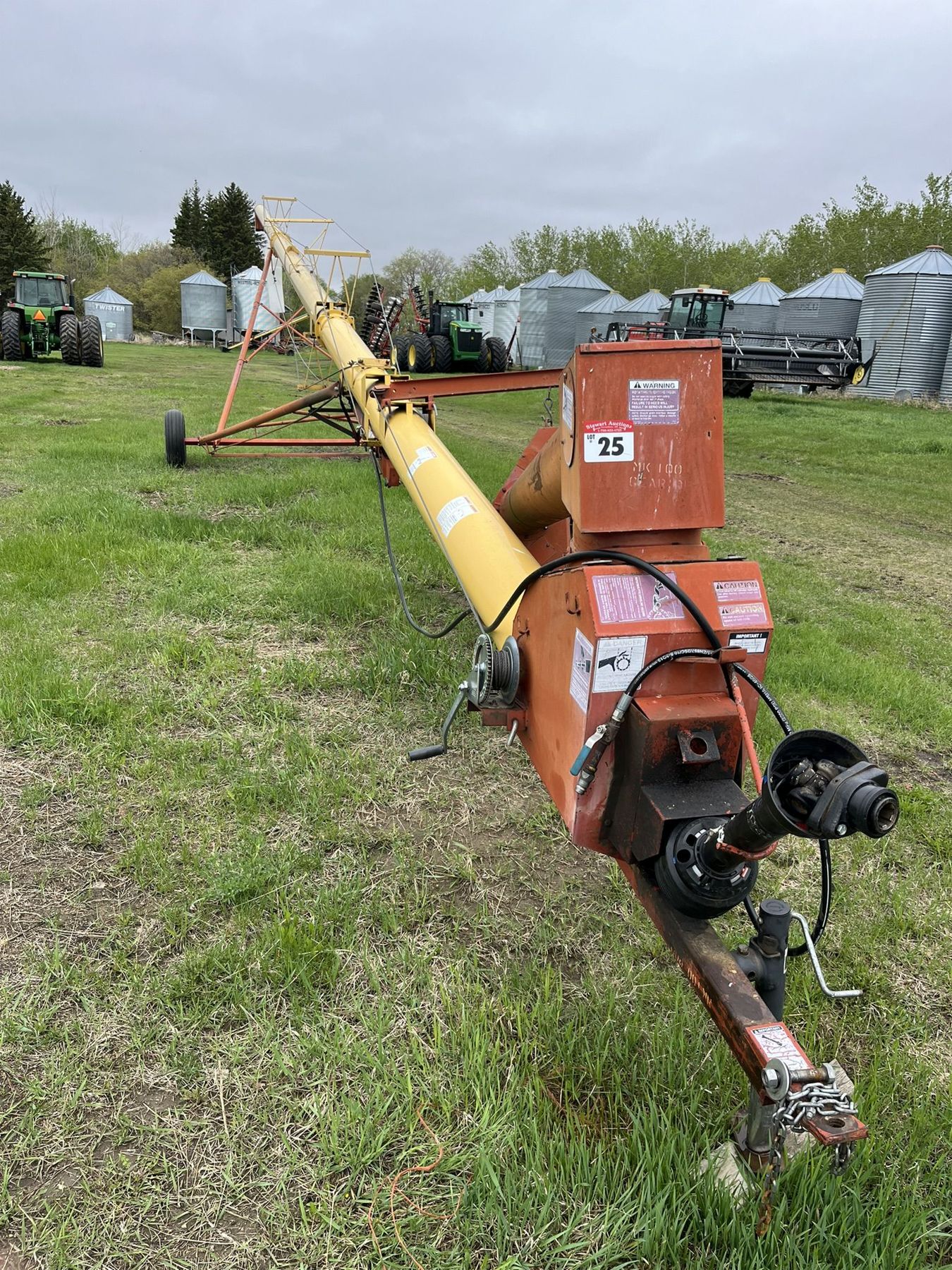 Westfield Swing Auger, 71ft, MK100 - Auger Spout