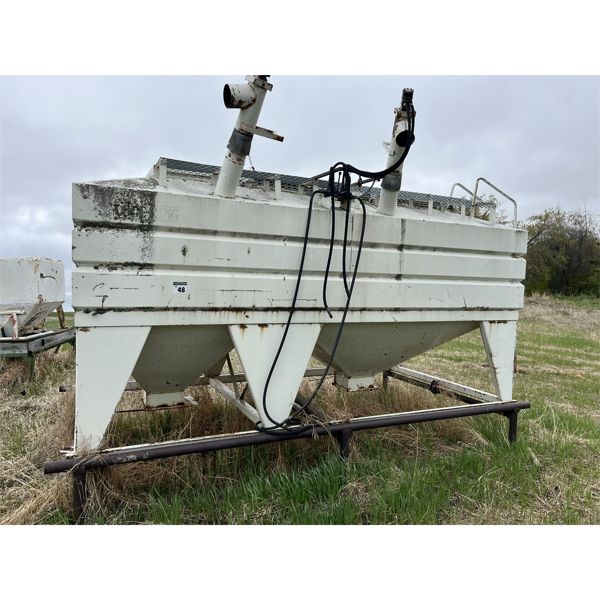 Split Grain/Fertilizer Box with 2 Augers