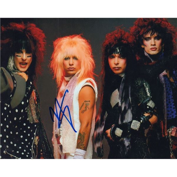 Mick Mars signed photo Motley Crue