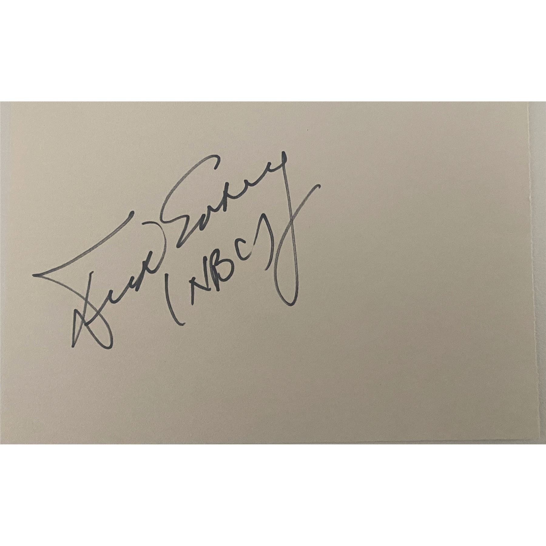 Dick Emery Signature