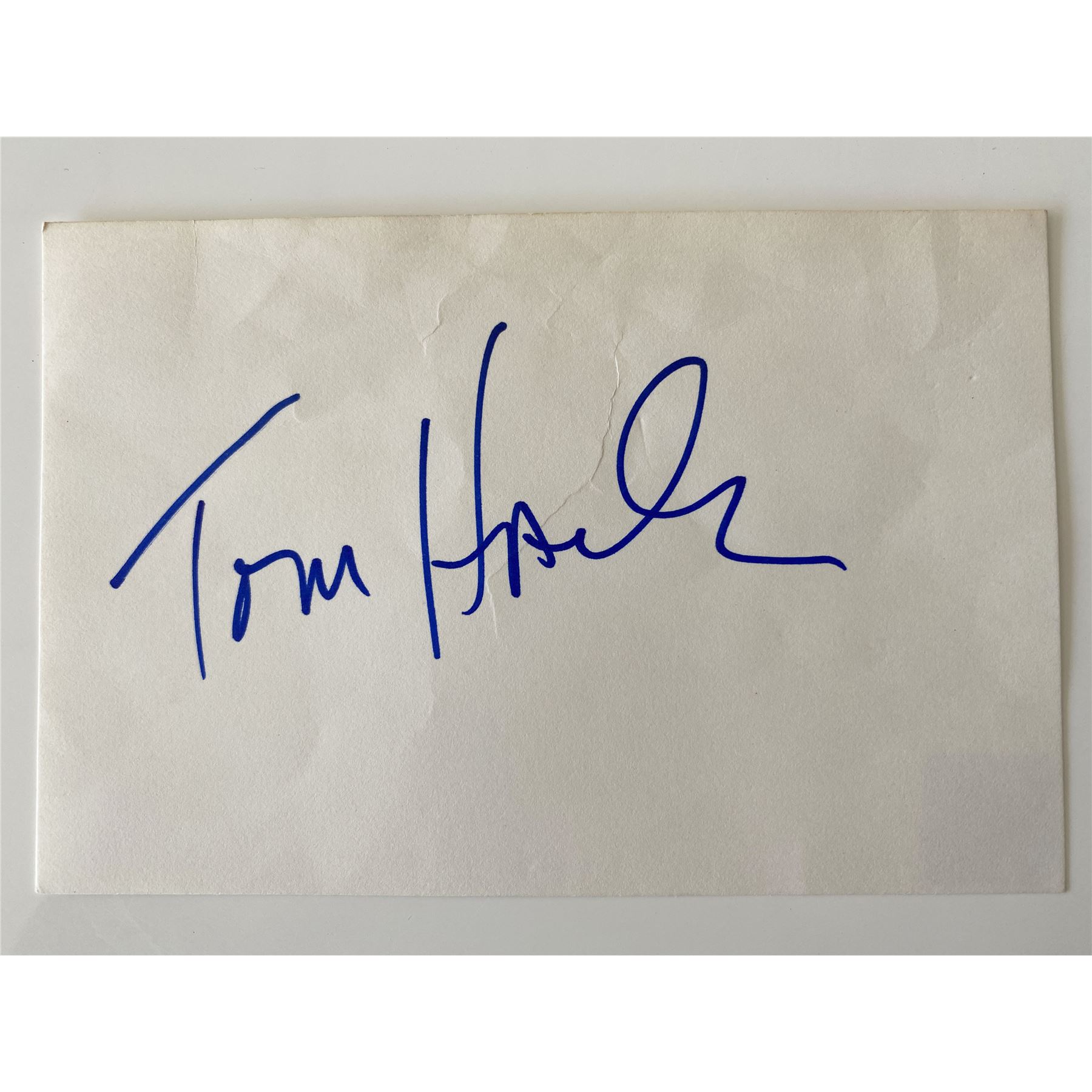 Tom Hanks Signature Cut