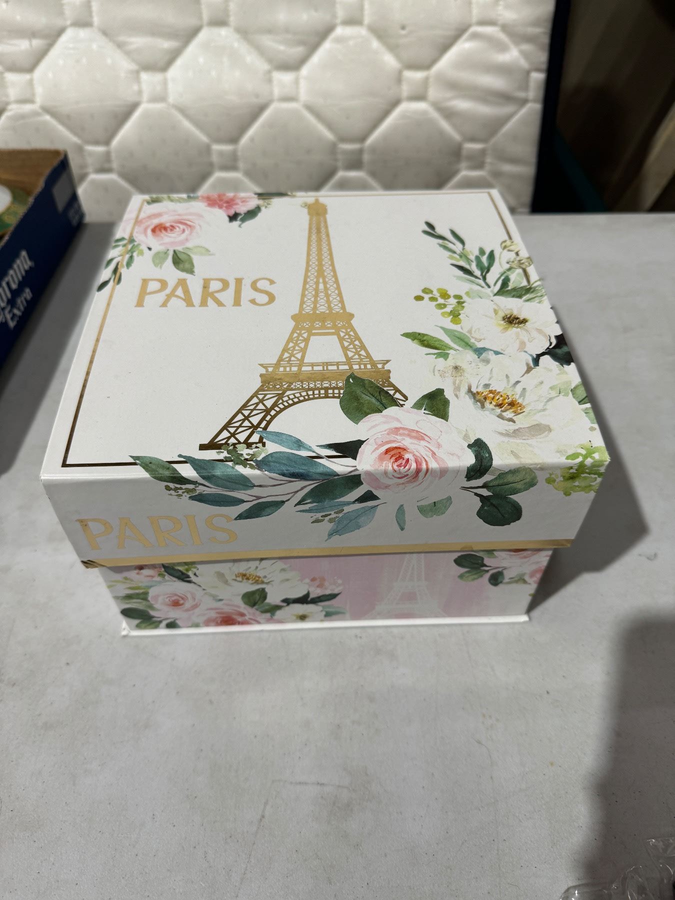 Paris box and contents