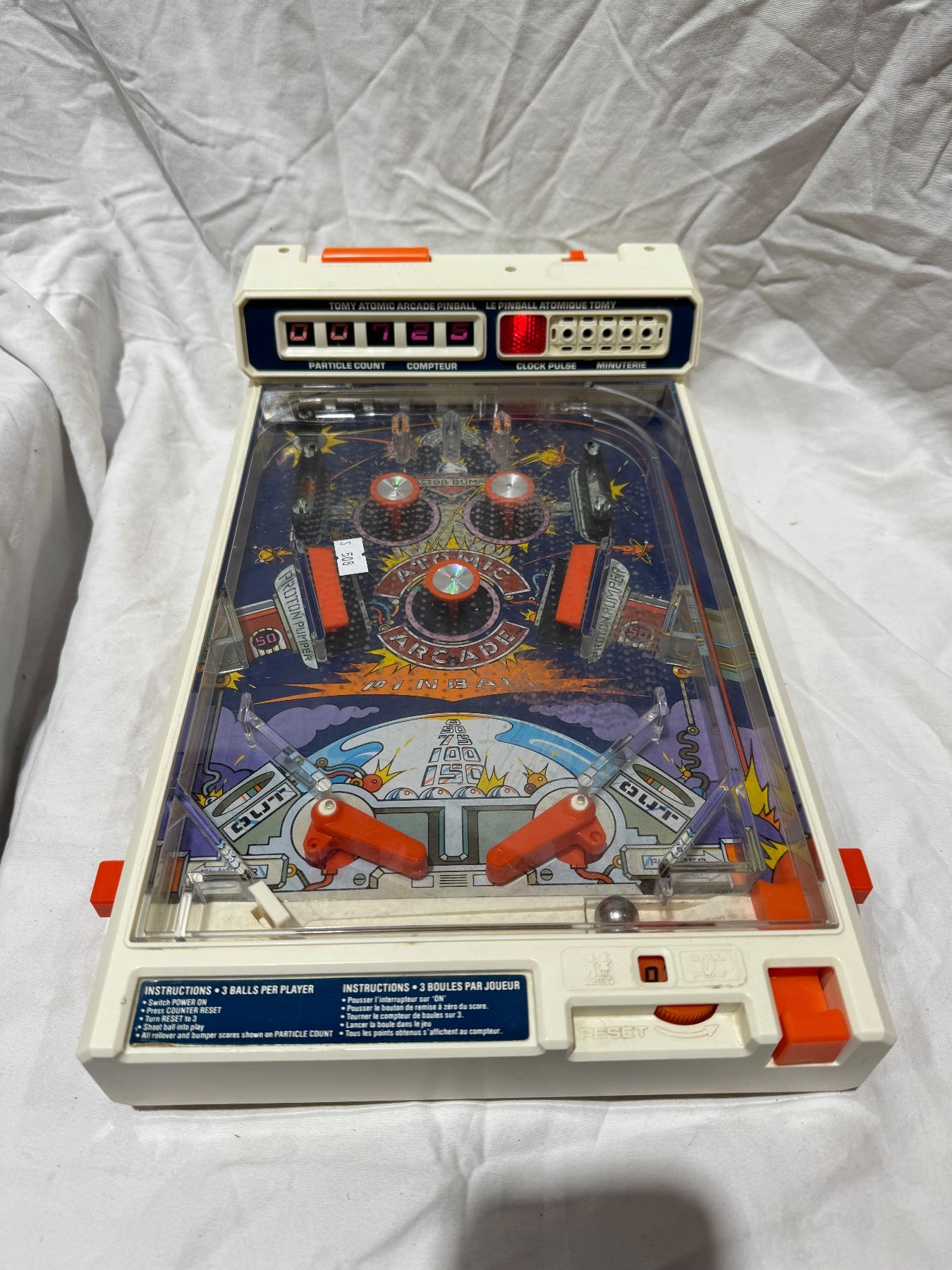 1979 TOMY table top pinball game