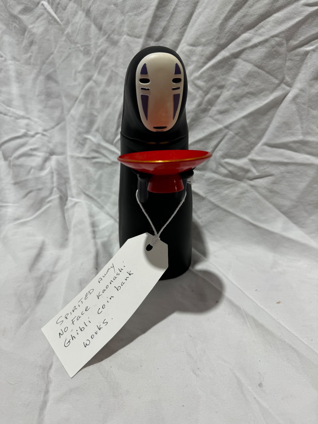 Spirited Away No Face Kainashi Ghibli mechanical coin bank