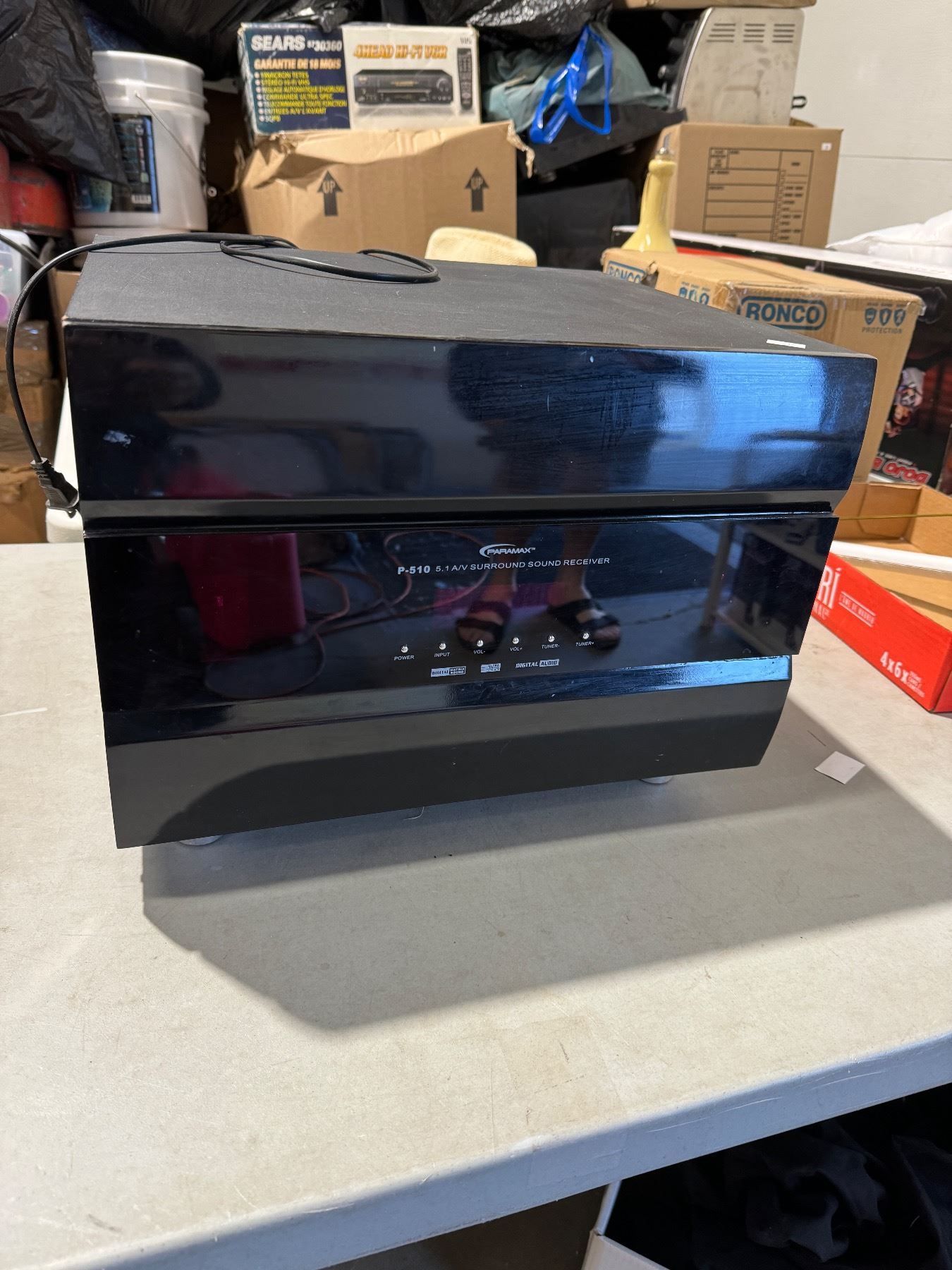 Paramax surround sound receiver