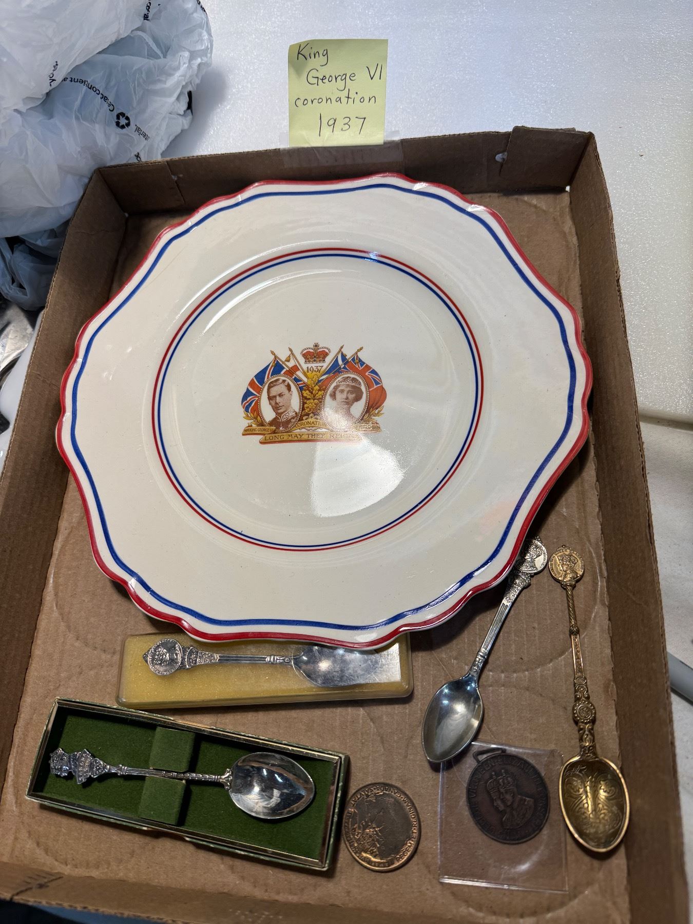 King George Vl coronation souvenirs