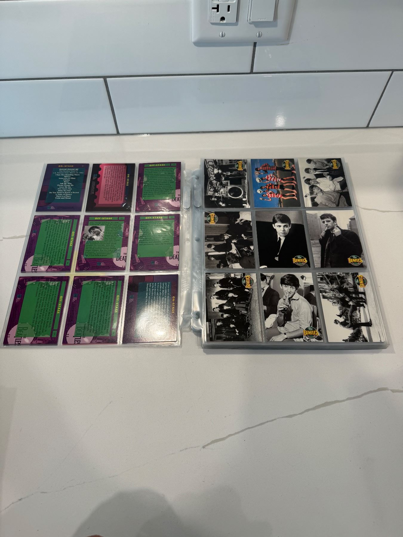 The Beatles collection 221 cards