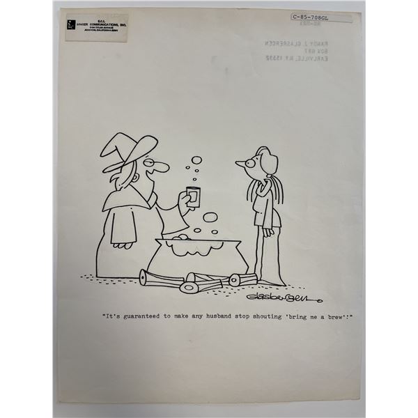 Randy Glasbergen Original Cartoon