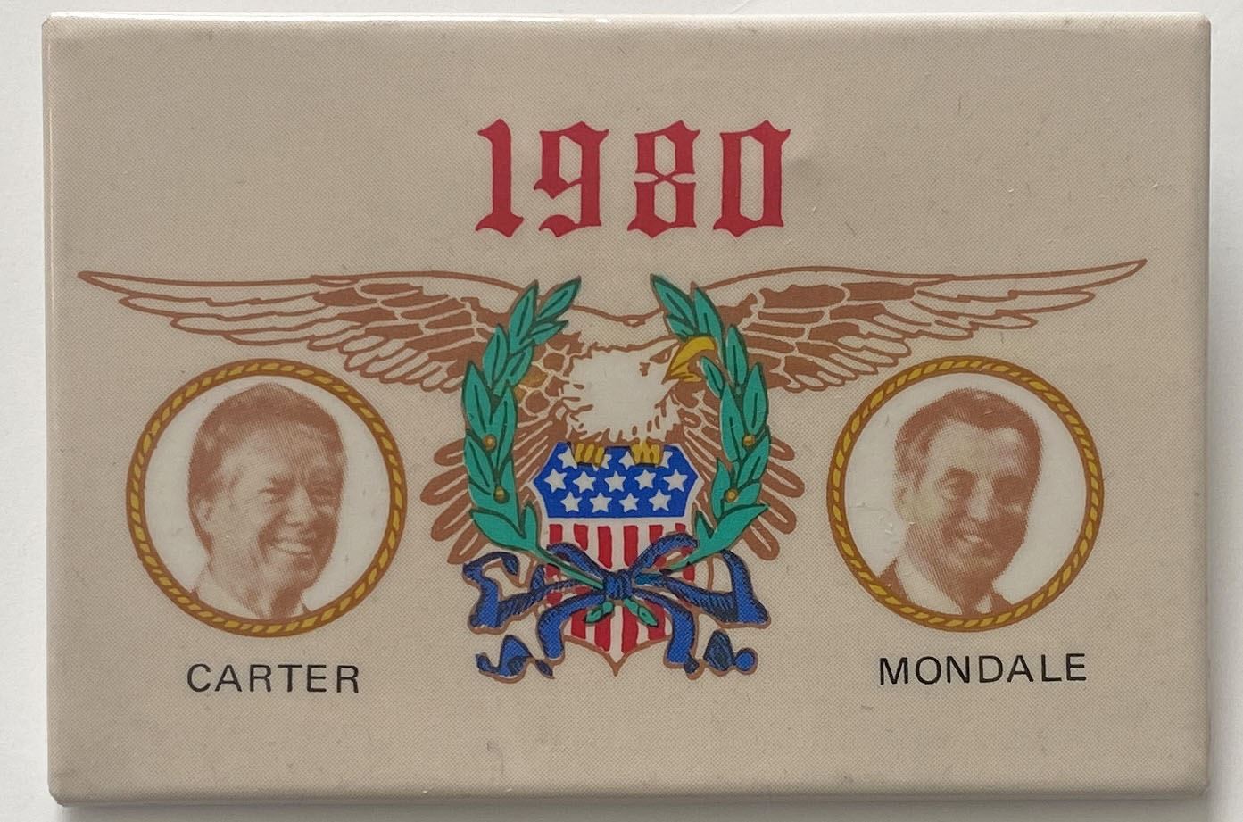 Jimmy Carter 1980 campaign pin