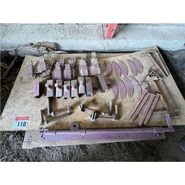 Pre-fabricated Gate Slam Latches for 2inch square pipe gates