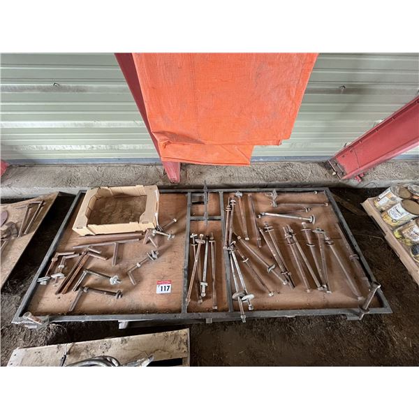 4ft x 8ft Gate, Bolts for Hinges for various gates (mostly 3/4" and 7/8 ...