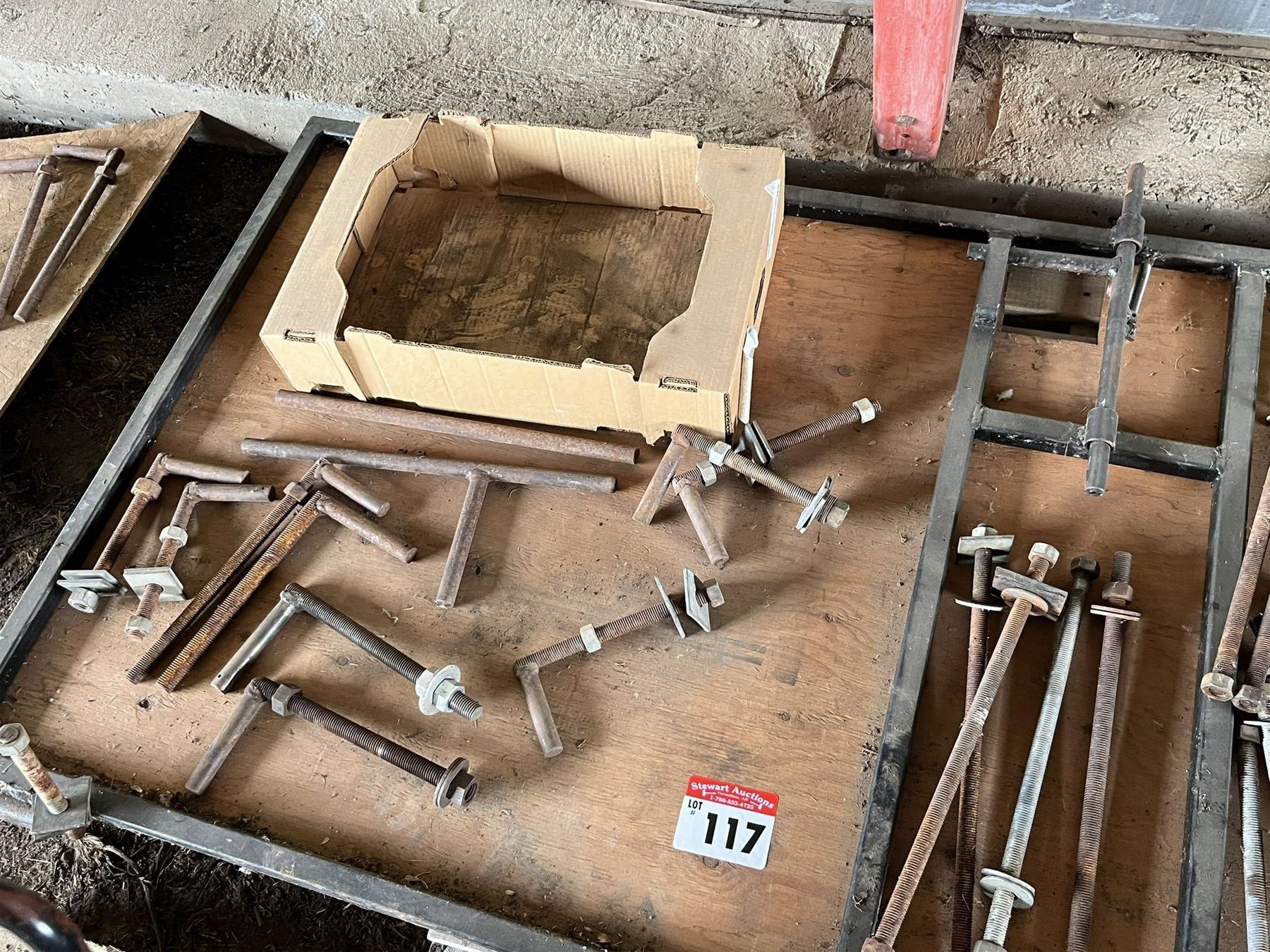 4ft x 8ft Gate, Bolts for Hinges for various gates (mostly 3/4" and 7/8 ...