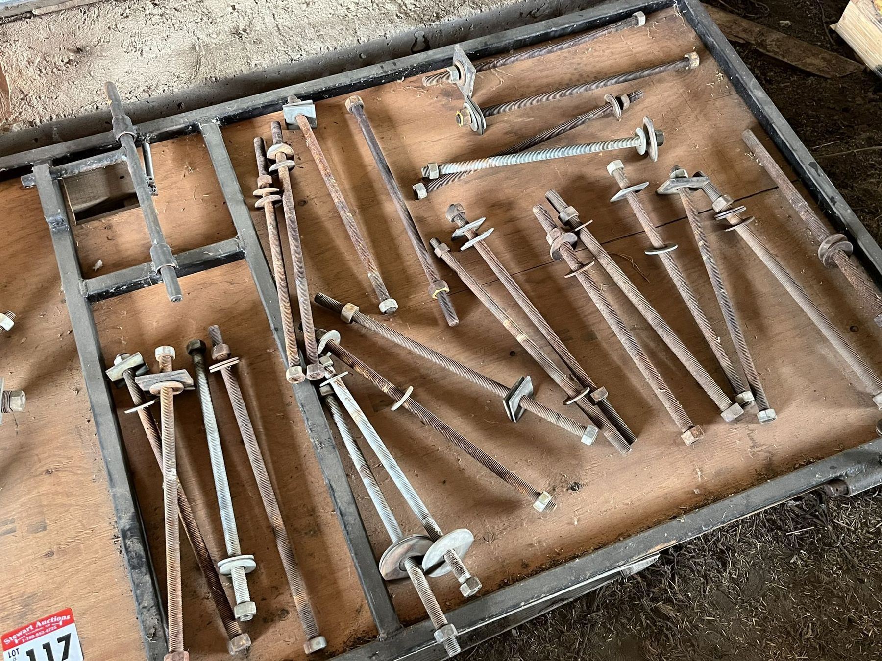 4ft x 8ft Gate, Bolts for Hinges for various gates (mostly 3/4" and 7/8 ...