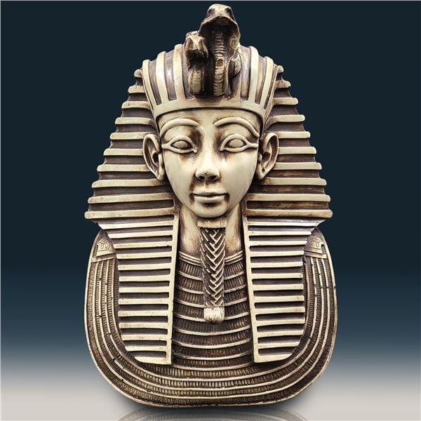 Egyptian Bust Sculpture Of King Tut