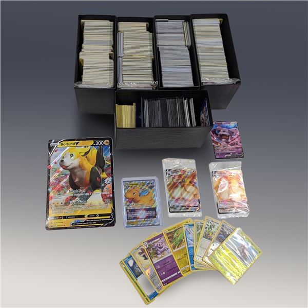 Large Collection Of Pokemon Cards, Over 200+ Cards, Lightly Played to ...