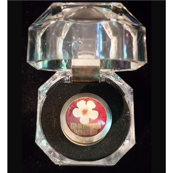 1st class relic of Saint Joseph Cafasso, known as "The Priest of Gallows"