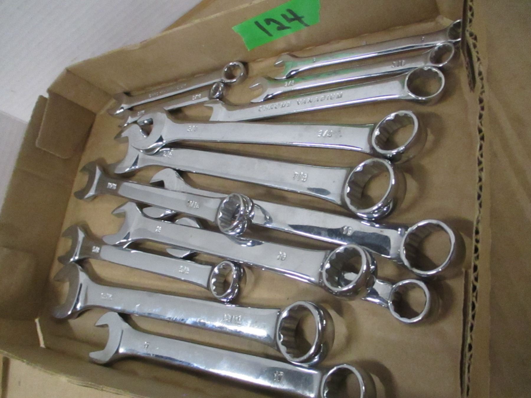 ESTATE: APPROX. 14 OPEN & CLOSED WRENCHES