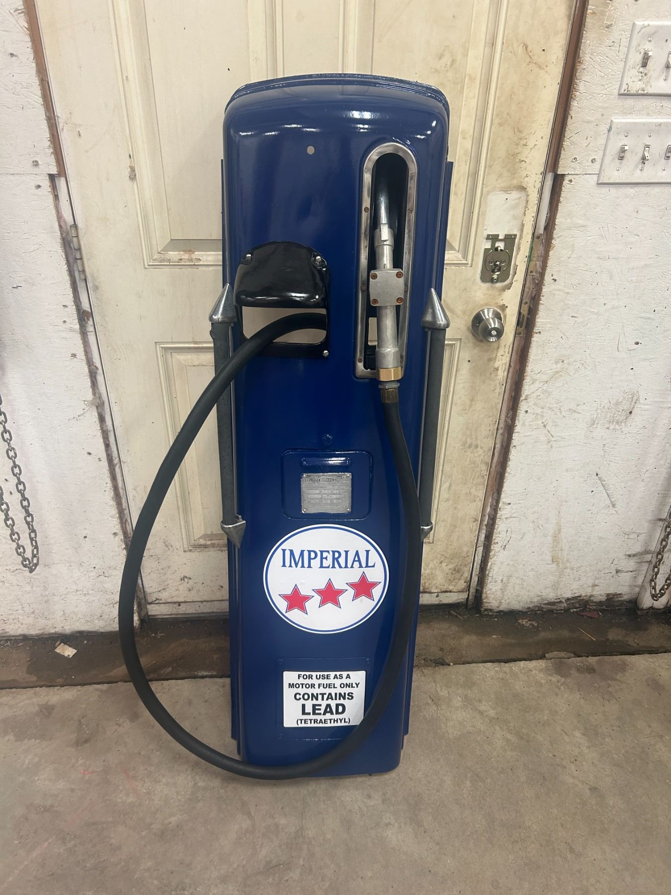 Bennett gas pump side - model 756 - Great man cave piece - Schmalz Auctions