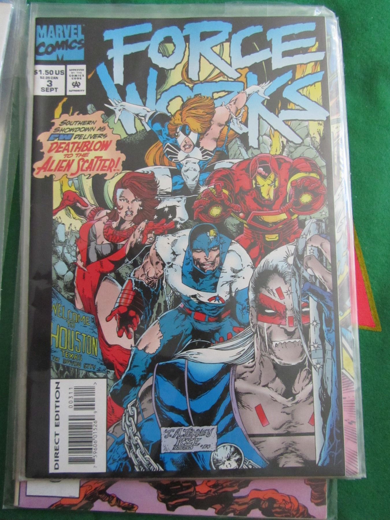 Marvel comic book Force Works 1994 Vol. 3