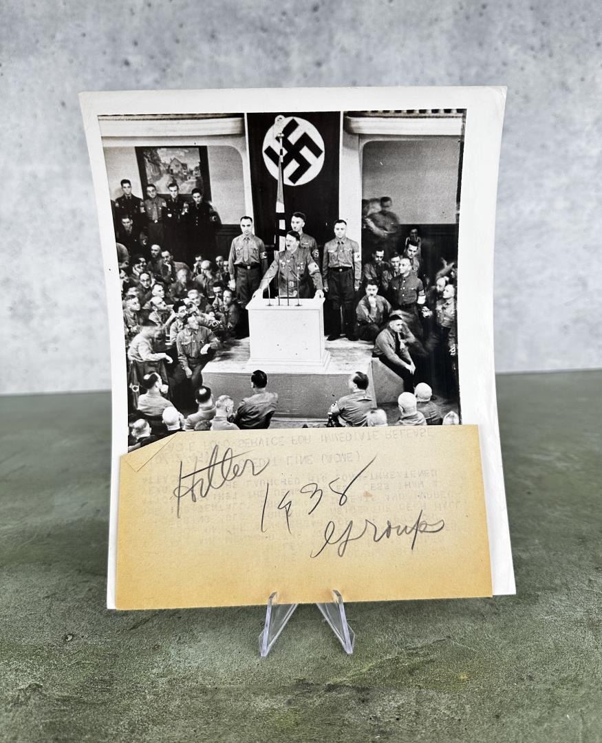 1938 Hitler At Beer Hall Putsch Anniversary Photo