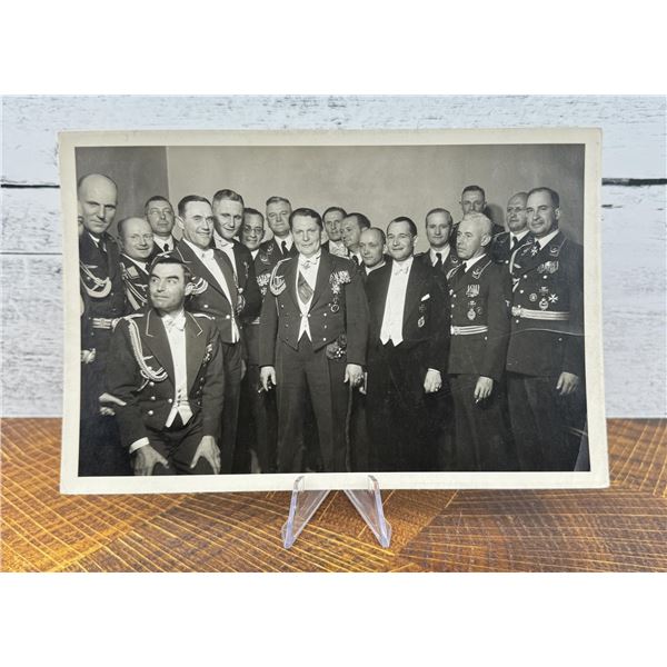 Hermann Goering With WW1 WWI Pilots Photo