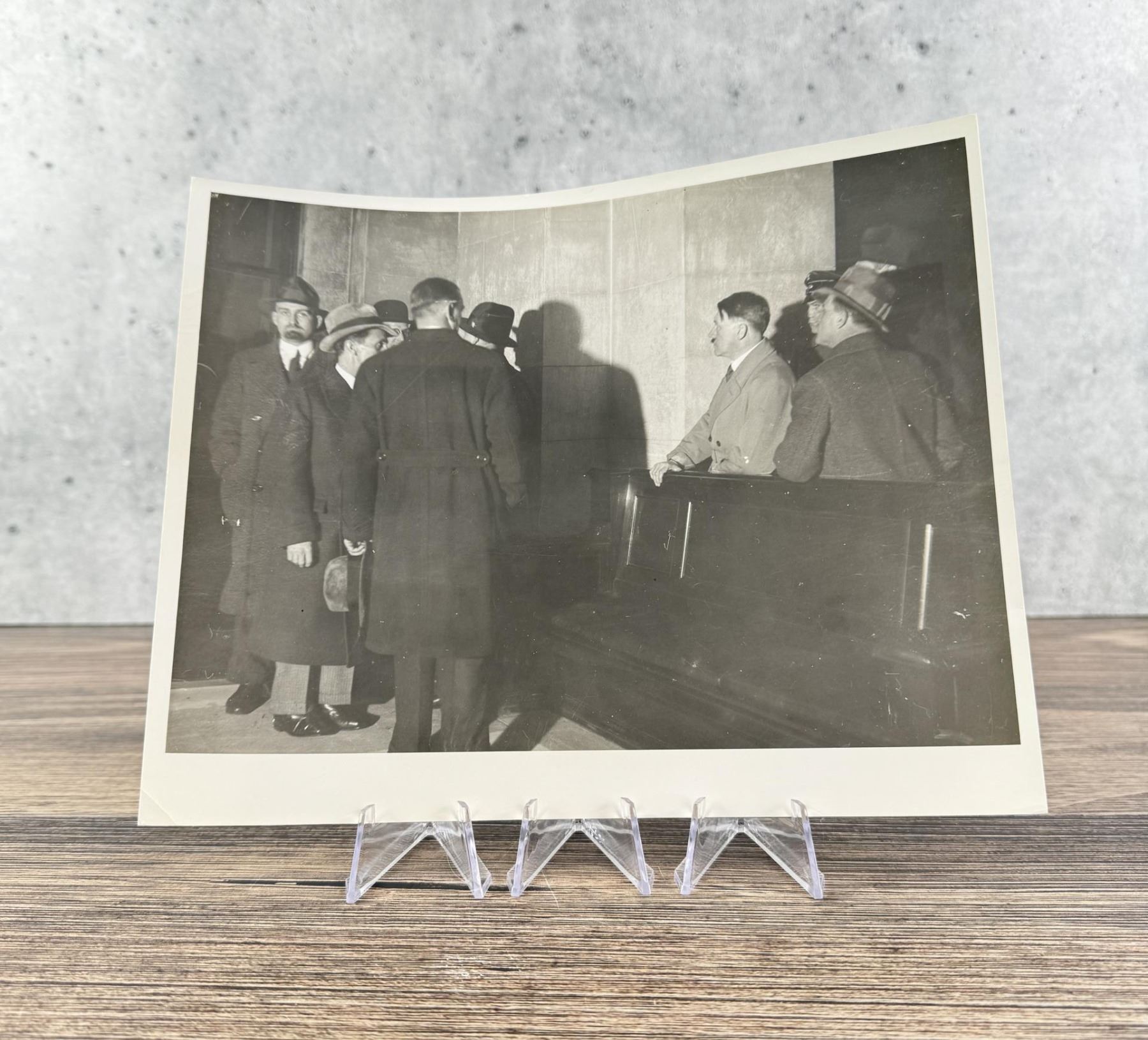 Hitler and Goebbels at the Reichstag Fire Photo