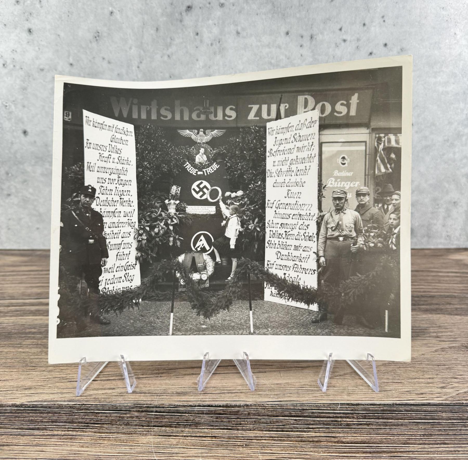 1933 Adolf Hitler Birthday Photo