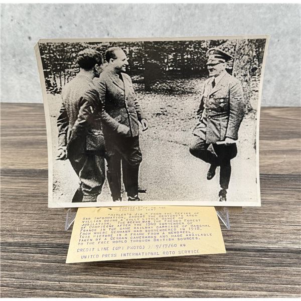 Adolf Hitler Surrender of France Photo