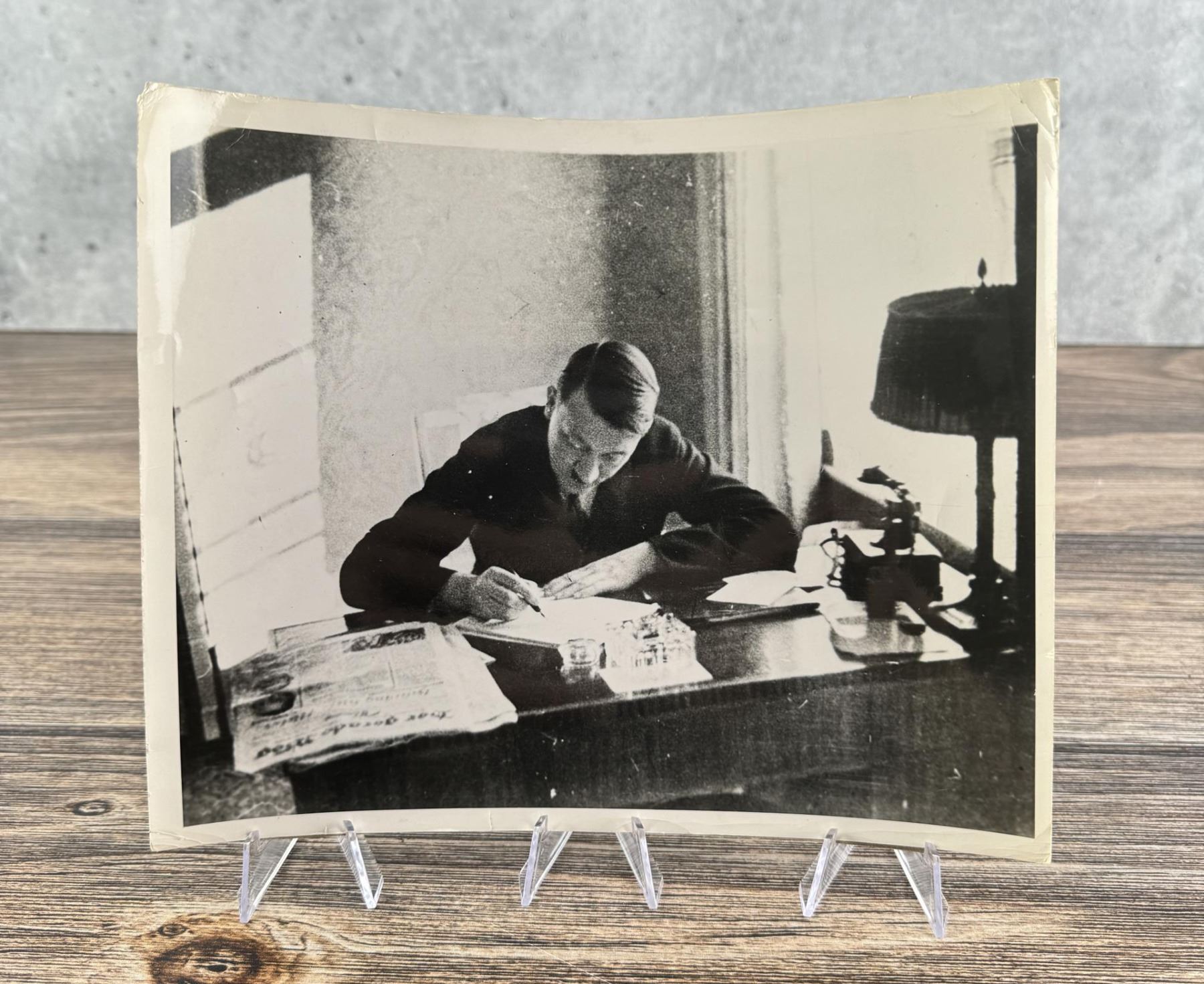 Adolf Hitler Drafts a Letter Photo