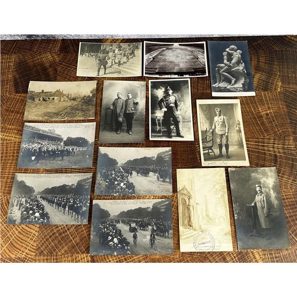 WWI WW1 French Army RPPC Postcards