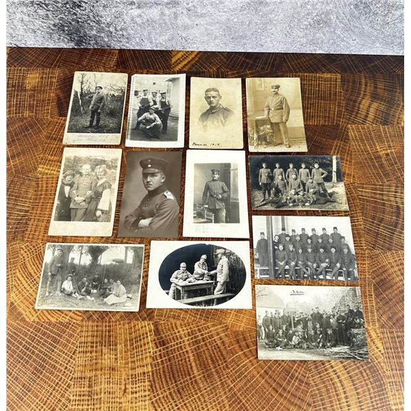 Collection of WWI WW1 German Army Postcards