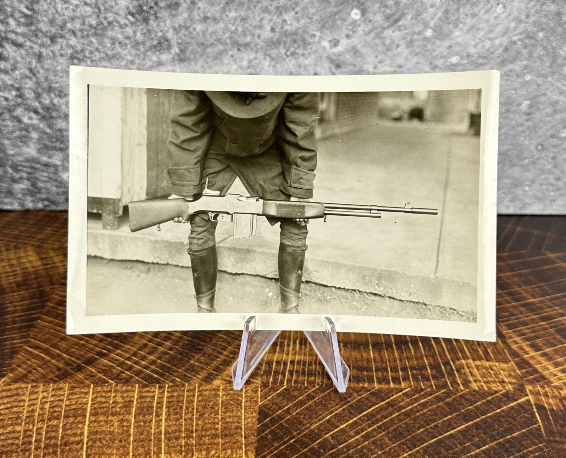 WWI WW1 Browning BAR Rifle Photo