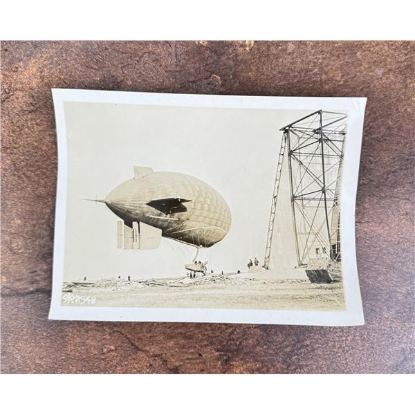 WWI WW1 B Class Blimp Photo