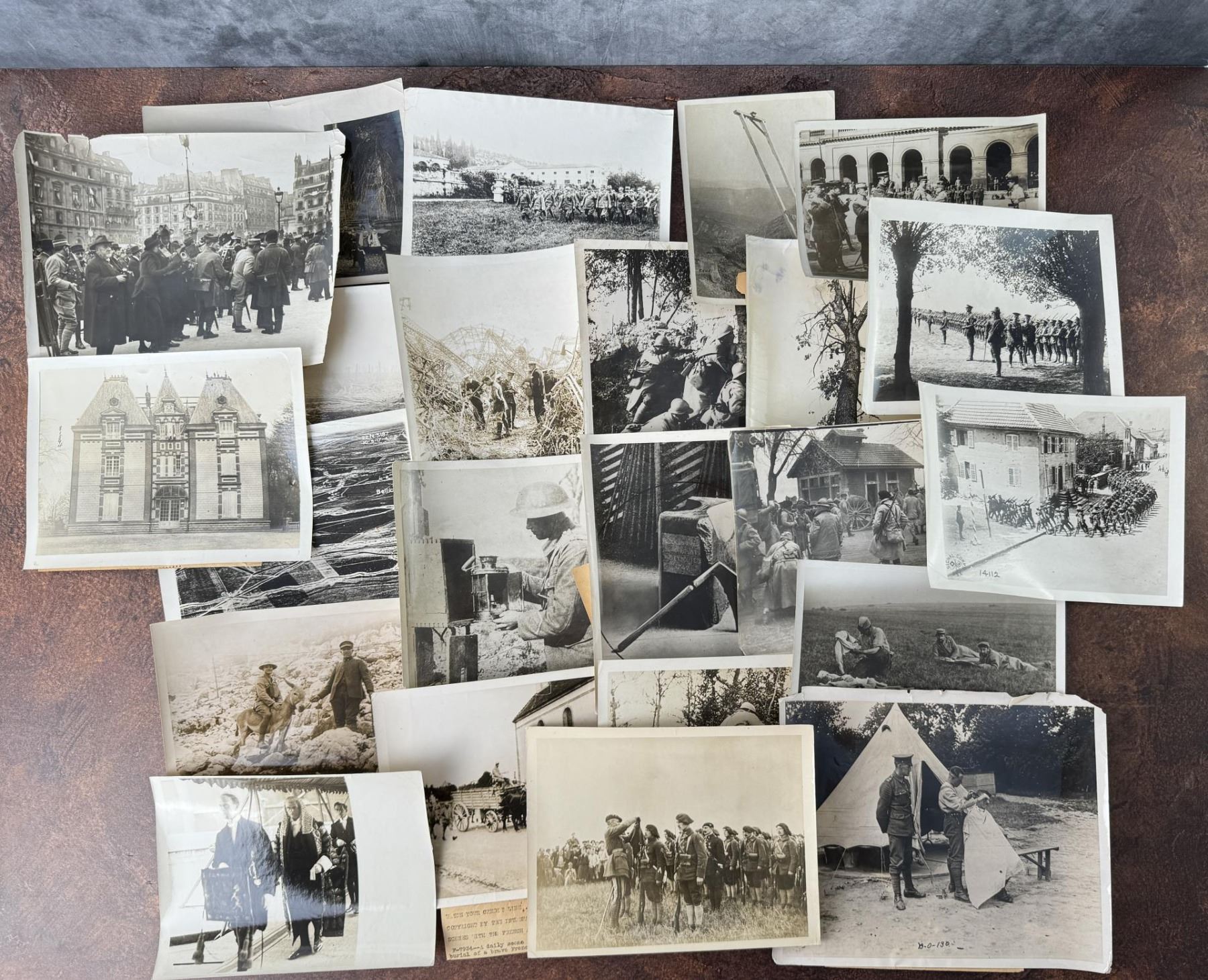 WWI WW1 British and French Photos