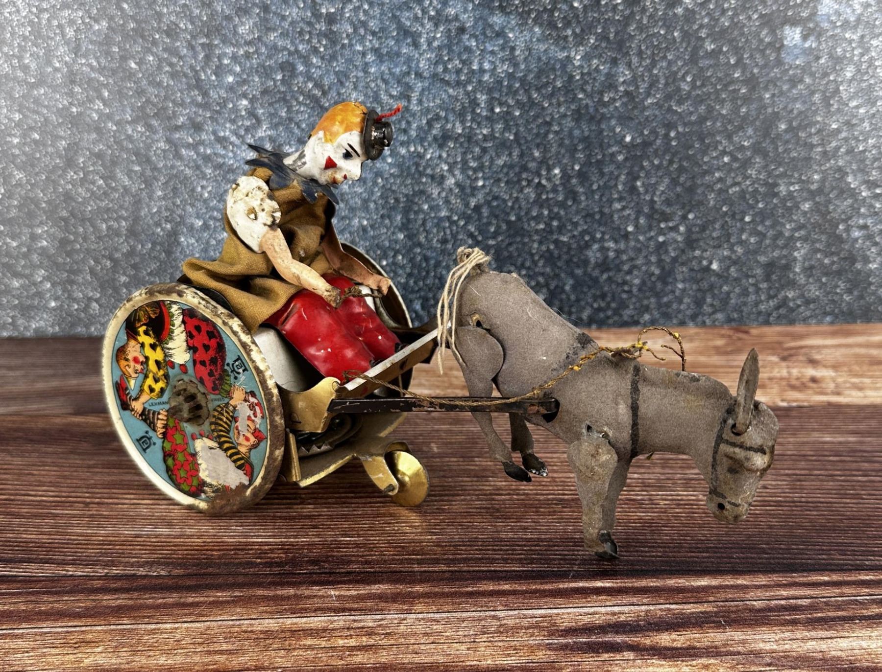 Lehmann Bros The Balky Mule Tin Toy