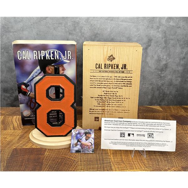 Cal Ripken Jr Hall Of Fame Number Signed