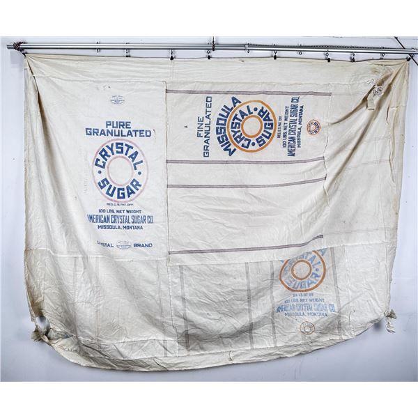 Sheet Made From Antique Sugar Sacks