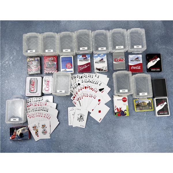2000s Coca Cola Playing Cards