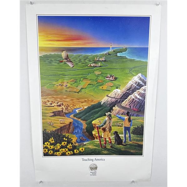 Montana Power Company Poster